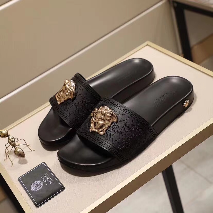 φθηνα Versace Baroque Medusa Slides ελλαδα outlet καταστηματα stock ...